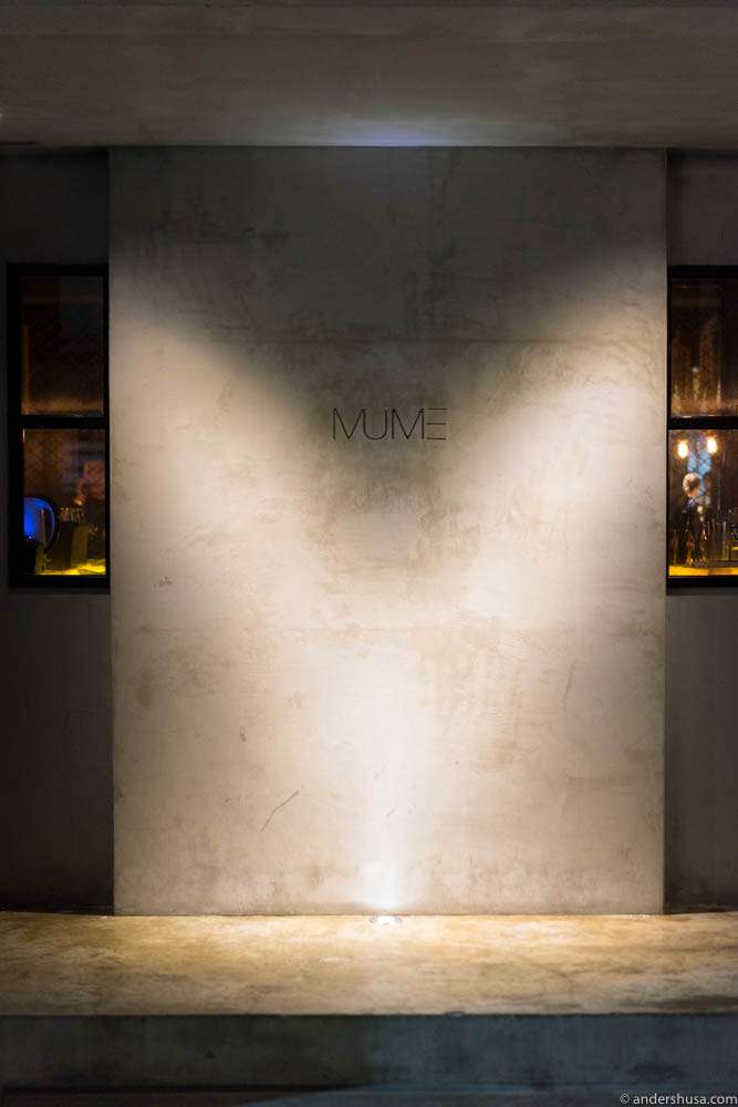 Review: Mume - Taiwanese-European Casual Fine Dining