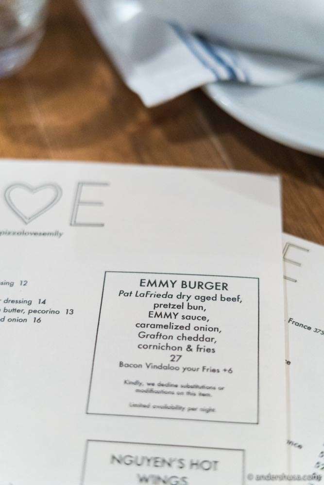 The Emmy Burger - The Best Burger in the World!