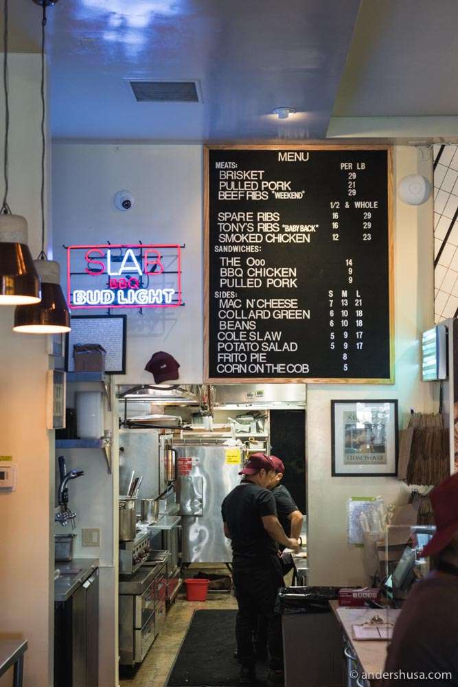 Slab - Texas-Style Barbecue Brisket in Los Angeles